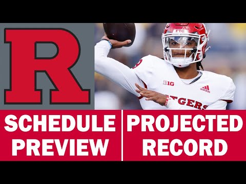 Rutgers Football 2023 Schedule Preview & Record Projection