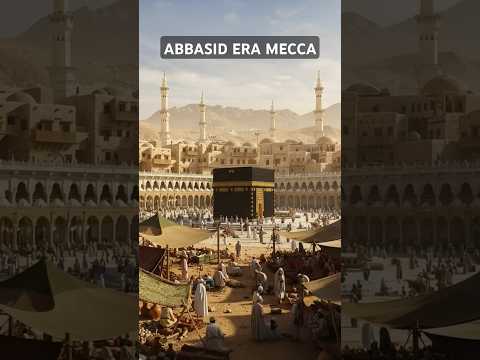 MECCA IN THE 800s – WHEN THE ABBASID EMPIRE RULED ISLAM'S HEART 🕋🔥 #IslamicGoldenAge