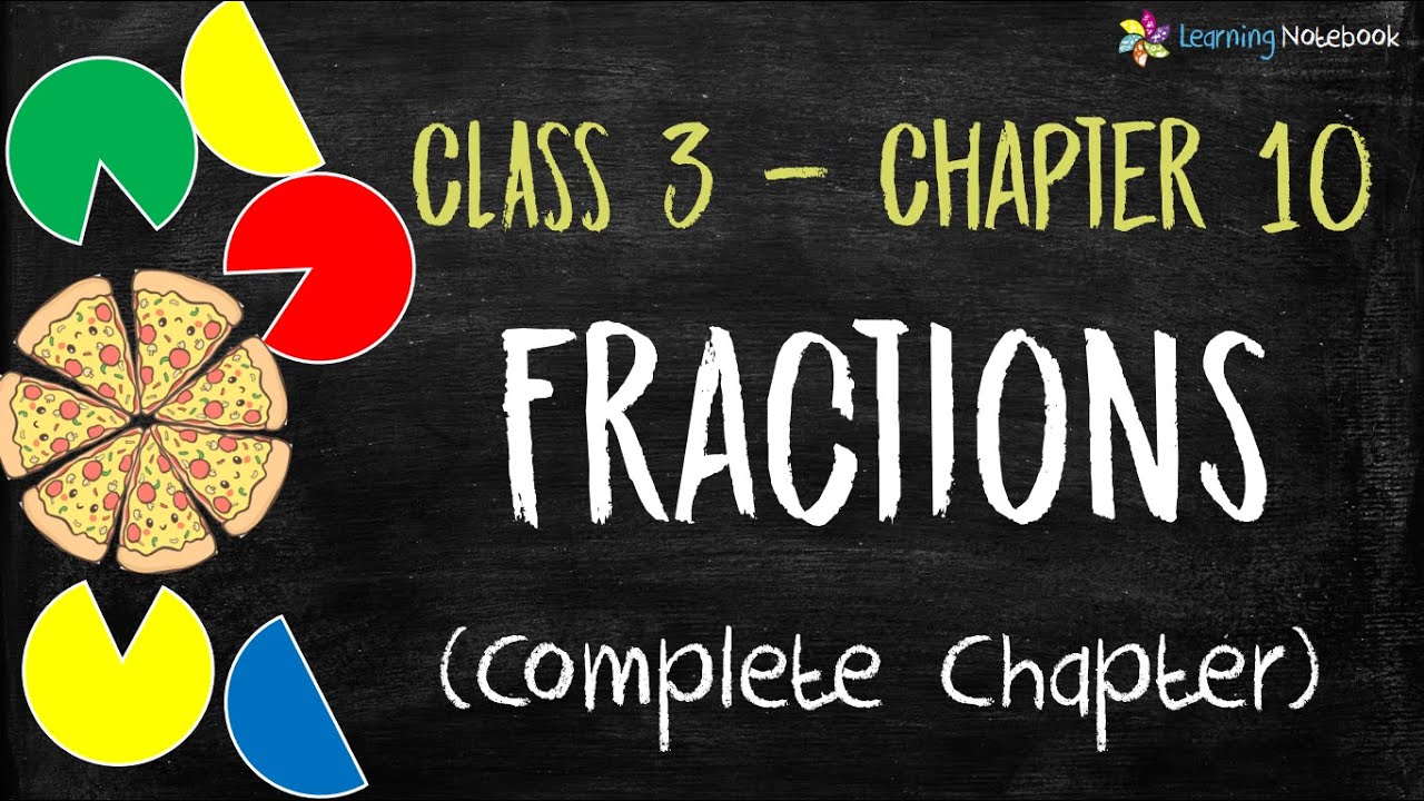 Class 3 Maths Fractions (Complete Chapter) with free worksheet