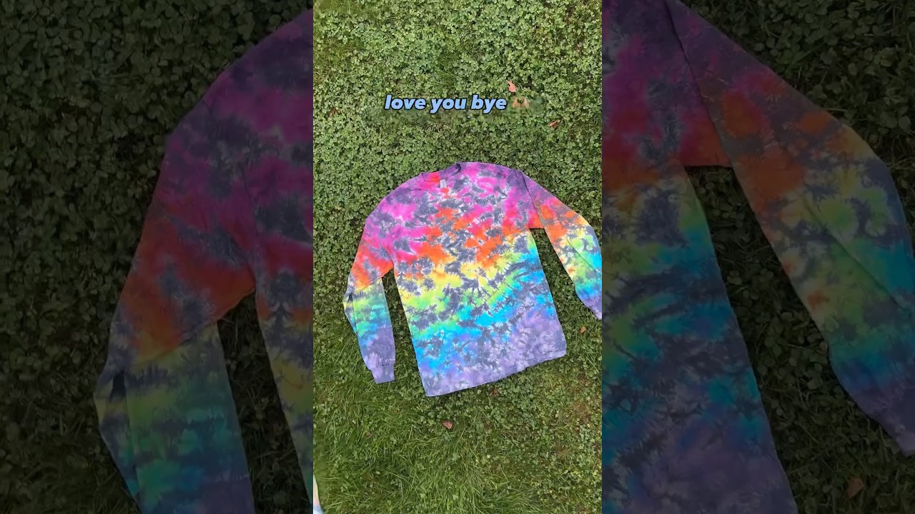 Tie Dye Tutorial: The Rain Cloud #JakesTieDye
