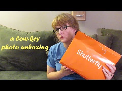 a low-key shutterfly photo print unboxing