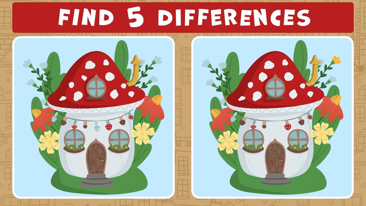 【Find the Difference】- Can you spot all the differences? - Houses 5 | Puzzle #67