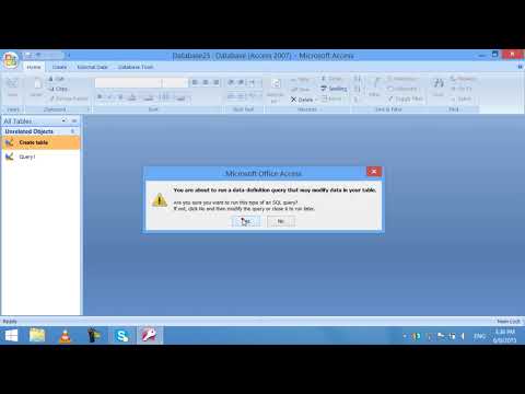 06 . Query Data Definition Query