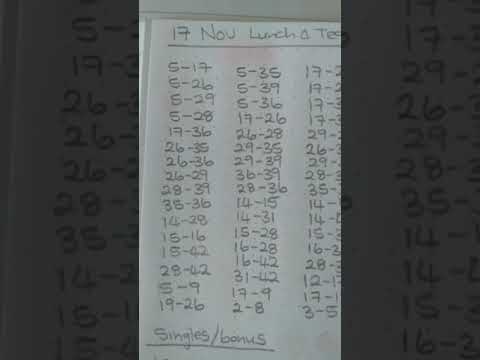 uk49s lunch and tea 17 Nov #lotto #lottery #predictions #uk49s #lotterypredictions #luckynumbers