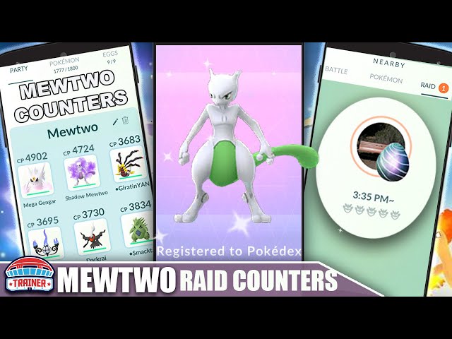 Pokemon GO: Mewtwo raid counters and weaknesses for July 2021