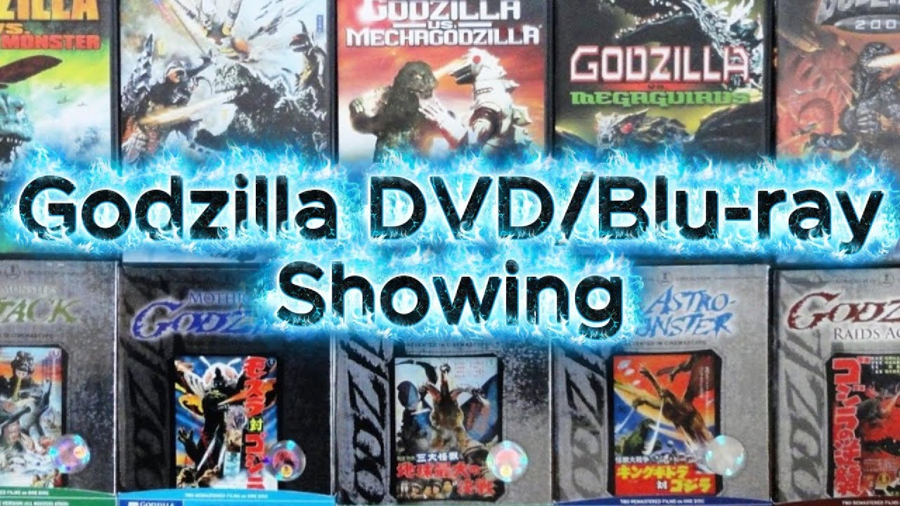 Godzilla DVD Blu-ray Showing