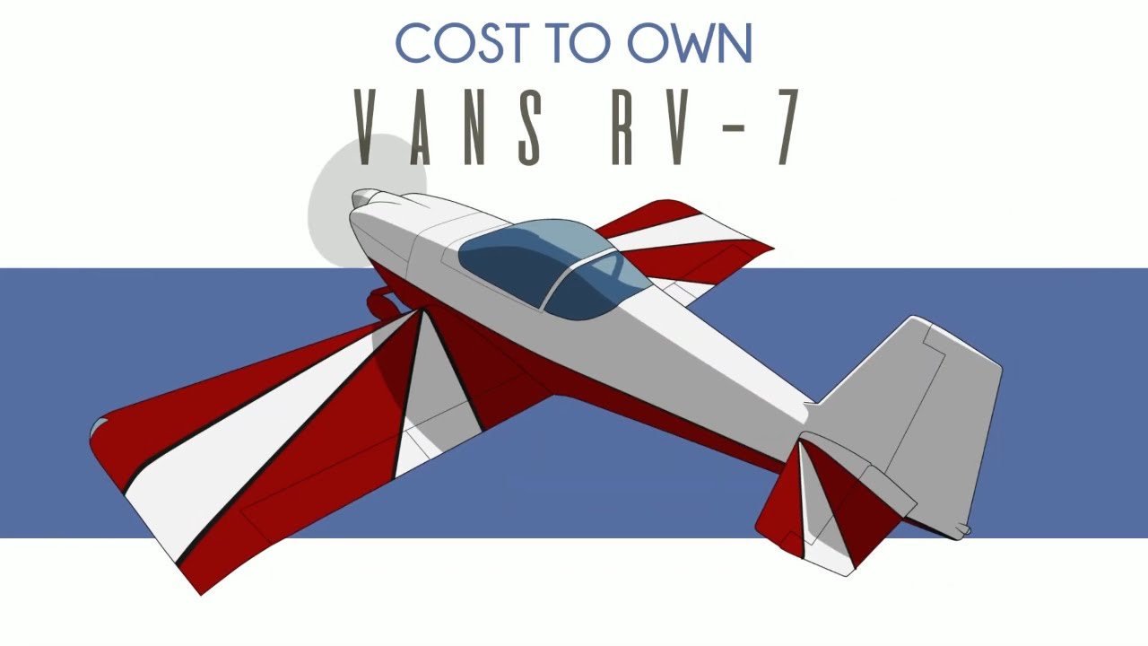 Aviation: Vans RV Aircraft - Vans RV-7 - Cost to Own