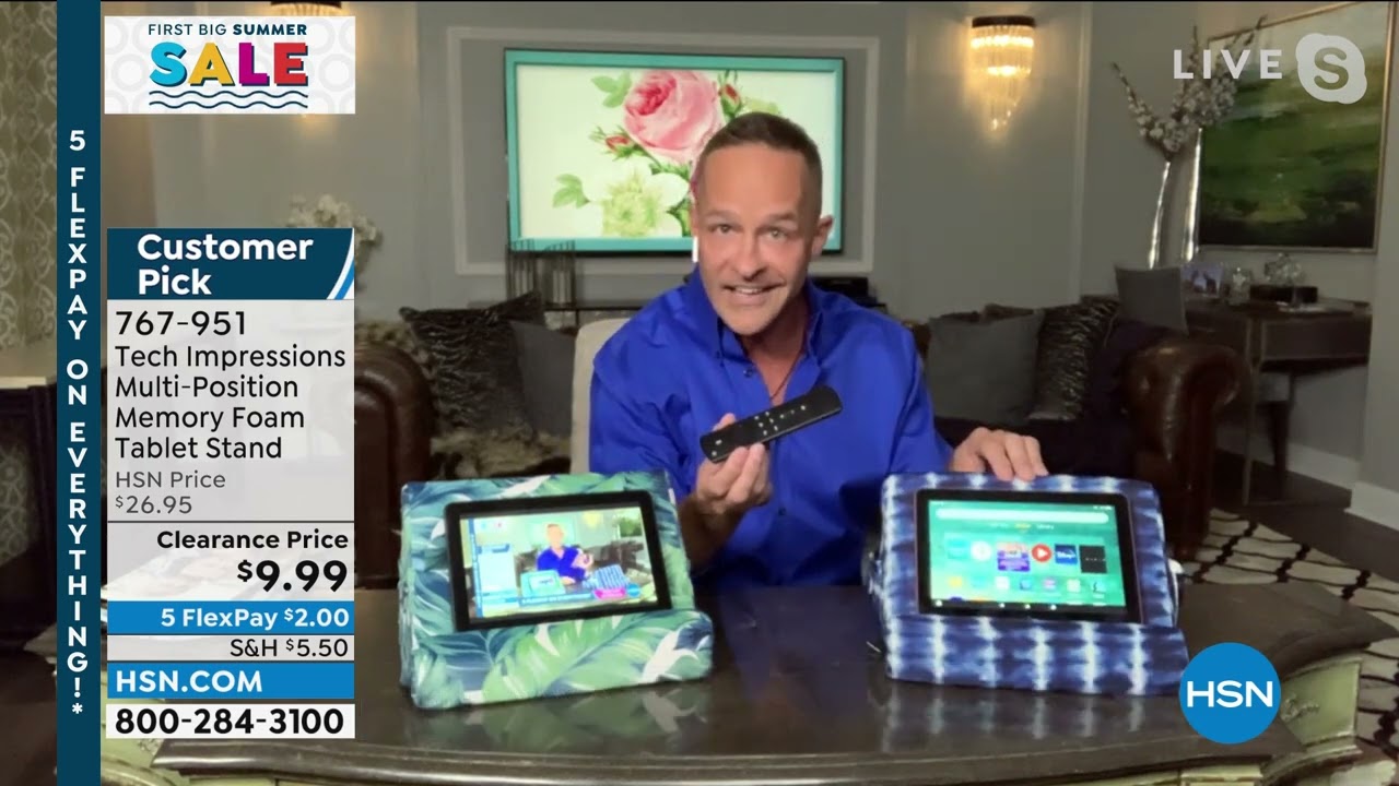 Tech Impressions MultiPosition Memory Foam Tablet Stand