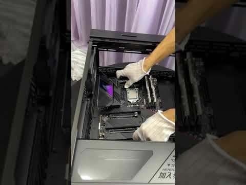 Feel satisfying while building the gaming pc EP70 #gamingpc #pcbuild #Shorts