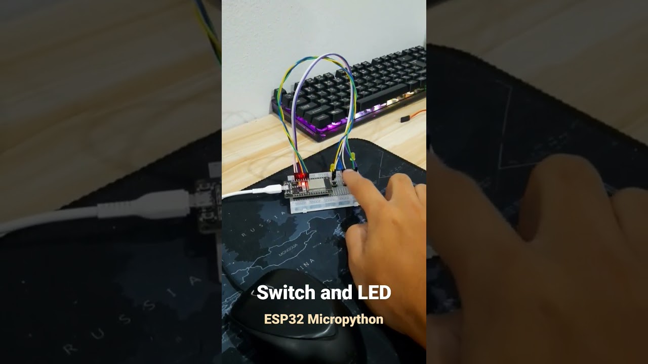ESP32 Micropython LED test