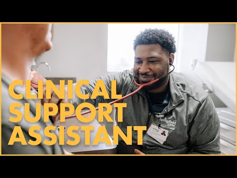 Clinical Support Assistant at Springfield Clinic