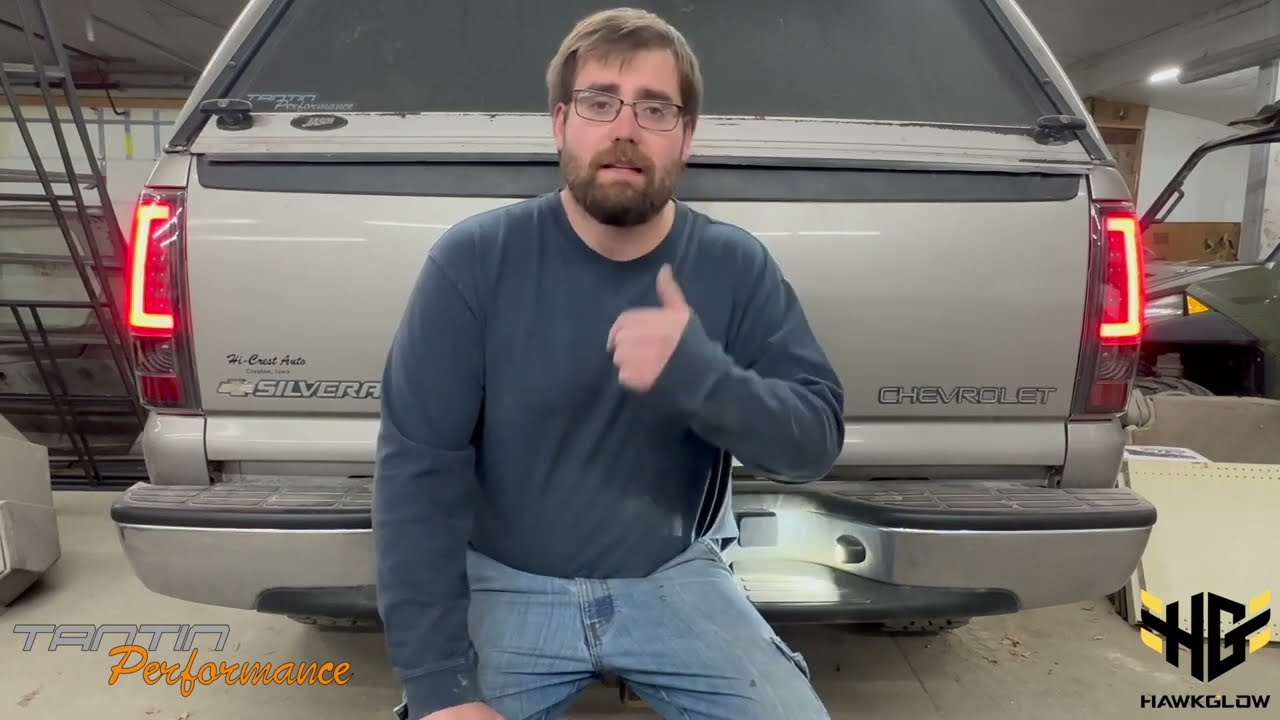 【Review】Installing Hawkglow Tail Light Assembly on 2003 Chevy Silverado!