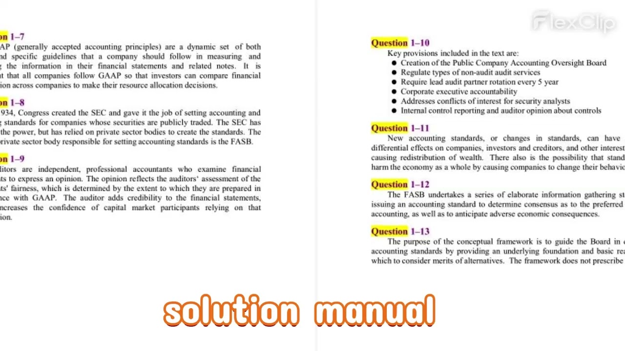 solution manual for Intermediate Accounting 11th Edition by David Spiceland