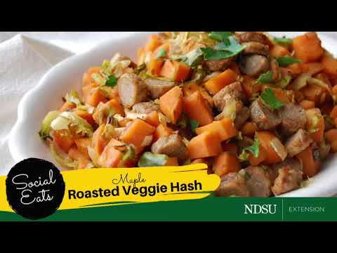 Maple Roasted Veggie Hash