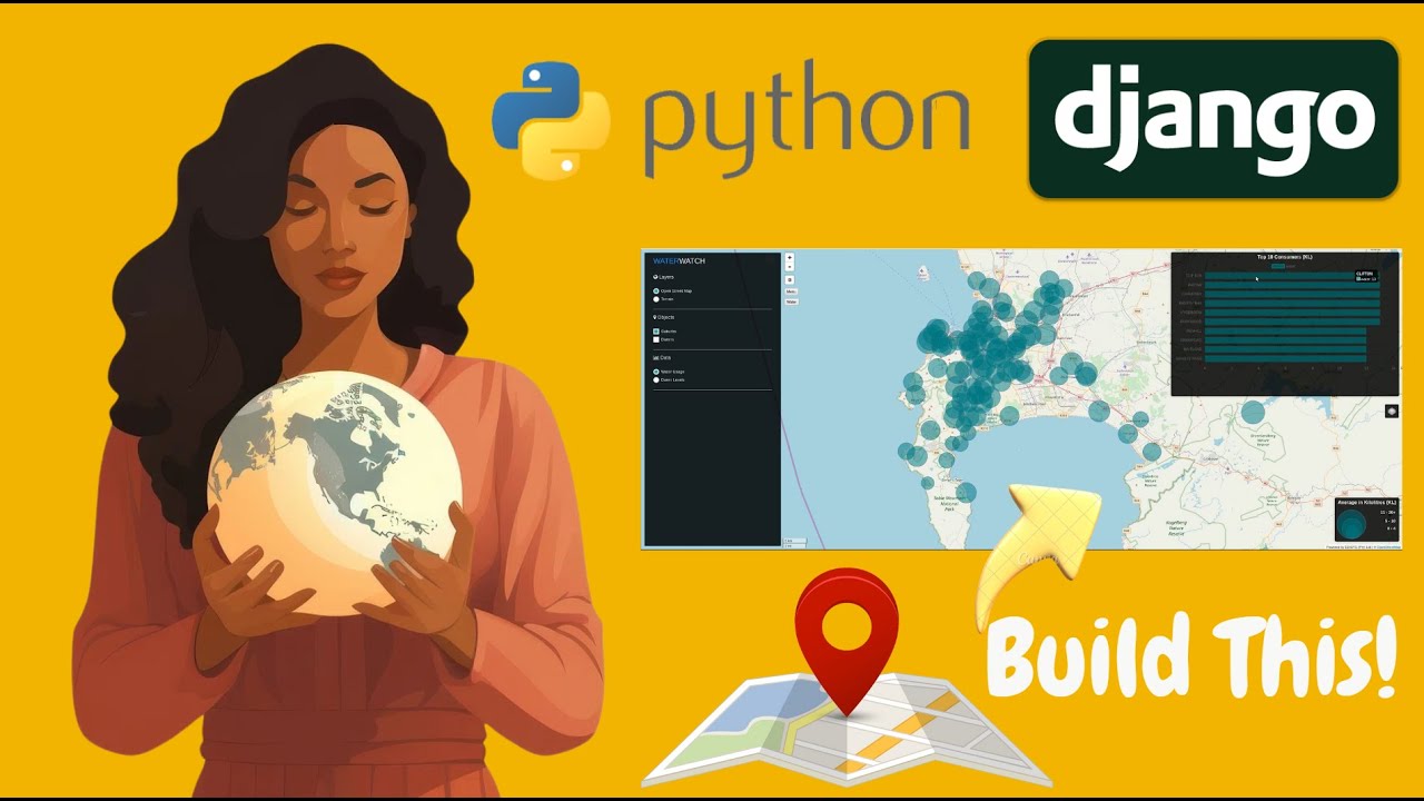 How to Create Smart Maps Tutorial | Python and Leaflet  -  Introduction (Ubuntu Linux Version)