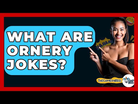 What Are Ornery Jokes? - The Comedy Reel