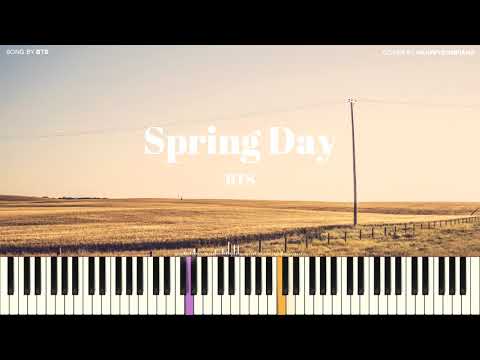커뮤니티 > BTS (방탄소년단) - 봄날 (Spring Day) [PIANO COVER]