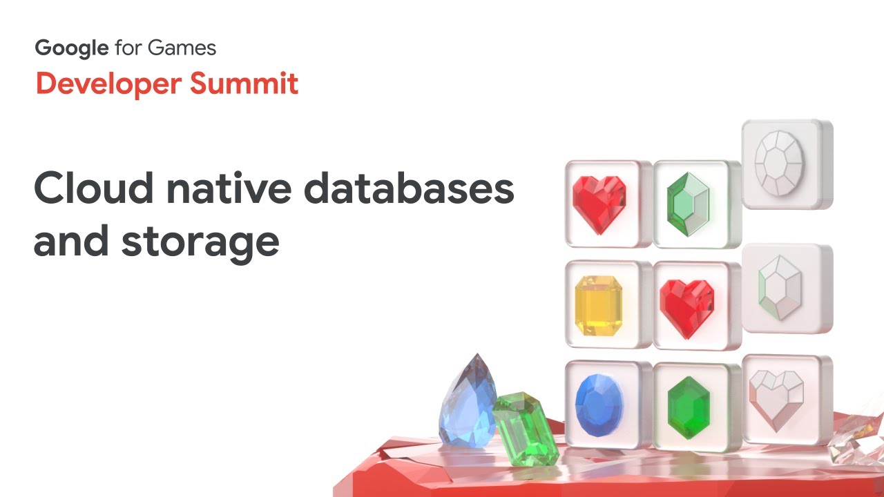 Cloud native databases and storage for games