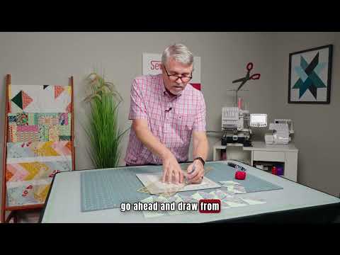 How to Cut 16 Half-Square Triangles at ONCE! | Fast & Easy Quilting Hack ✂️🧵