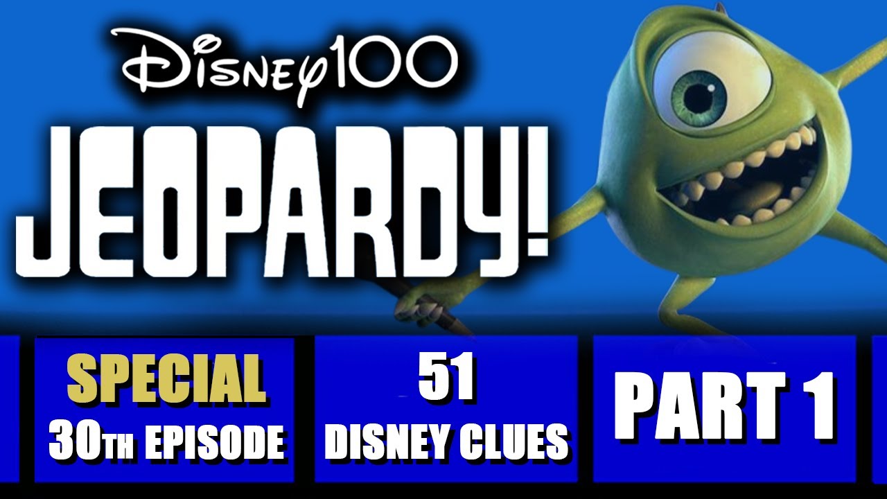 MyDisneyFix | Disney Jeopardy • Episode 30 Part 1 • 9/2/23 | Inside The ...