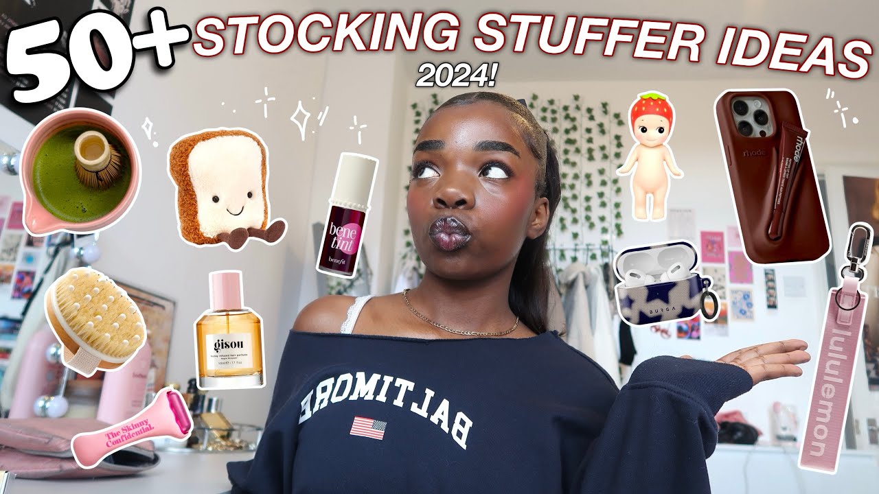 50+ CHRISTMAS STOCKING STUFFERS 2024!♡| christmas gift ideas for teen girls