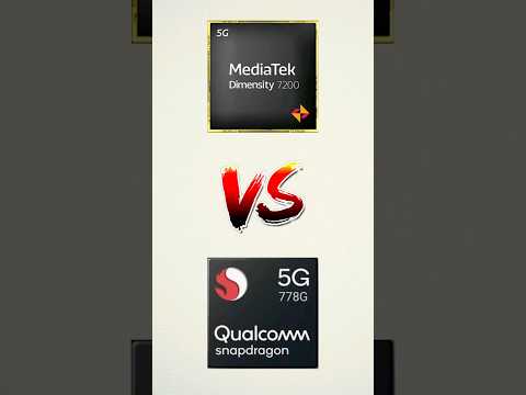Dimensity 7200 vs Snapdragon 778G #shorts #gamingprocessor