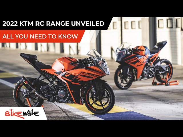 New 2022 KTM RC 390, RC 200, RC 125 Unveiled | ALL YOU NEED TO KNOW ...