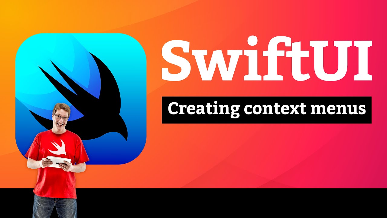 iOS 15: Creating context menus – Hot Prospects SwiftUI Tutorial 6/18