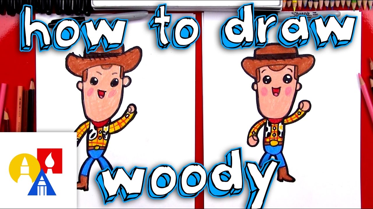 How To Draw Cartoon Woody From Toy Story