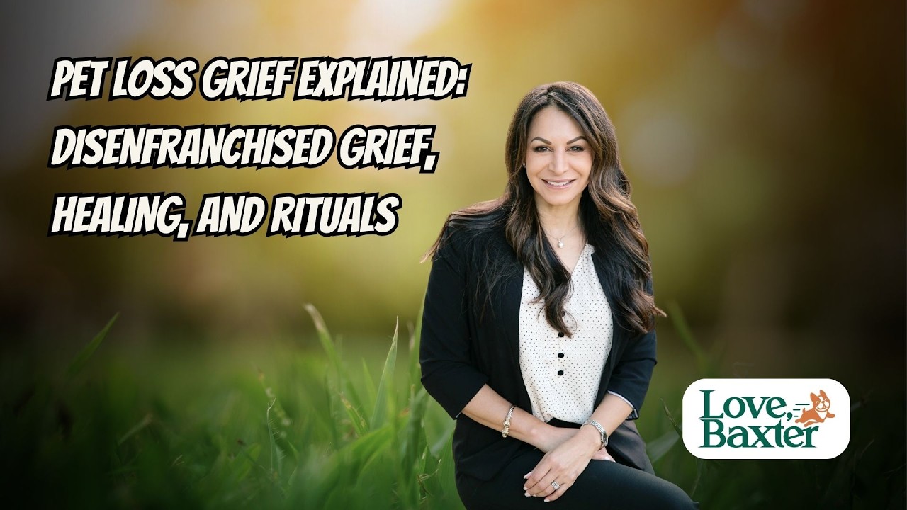 Pet Loss Grief Explained: Disenfranchised Grief, Healing, and Rituals with Dr. Monica Baines
