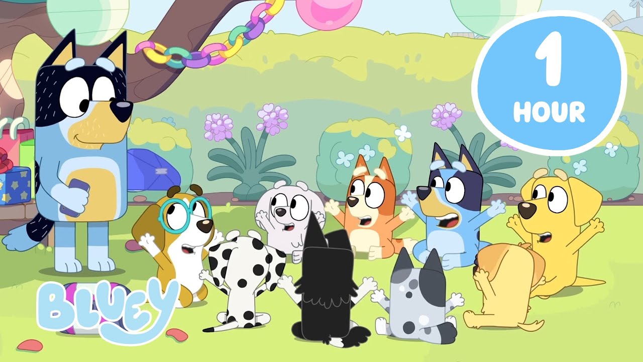 🔴LIVE: Party Games with Bluey! 🎉 🥳 | Lots of Fun with Bluey and Friends | Bluey