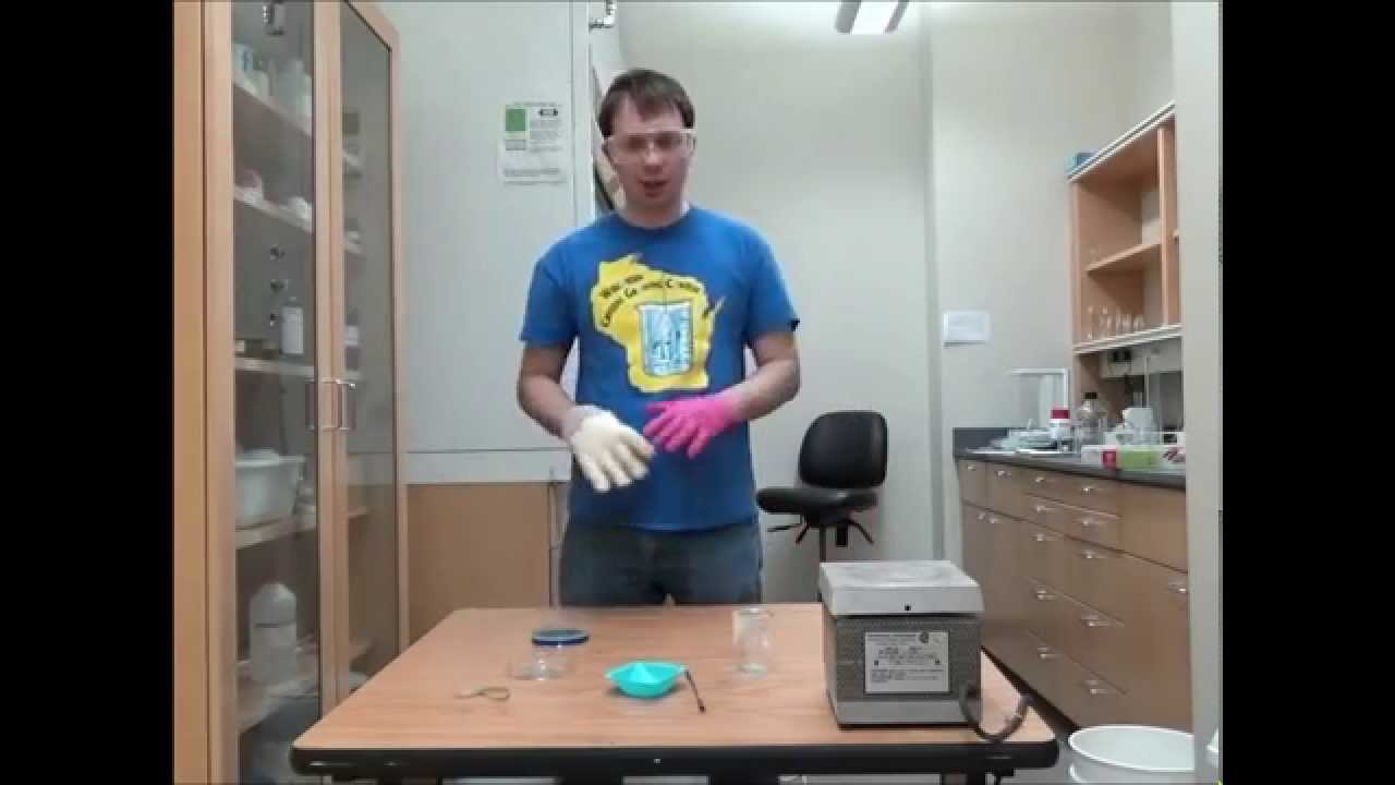 Growing Crystals of Copper (II) Sulfate Pentahydrate (Wisconsin Crystal Growing Competition)