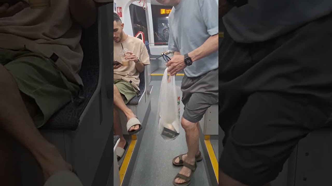 The new train in Israel!! #israel #travel #train #tour #railway