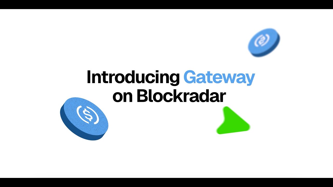 Introducing Circle Gateway live on Blockradar
