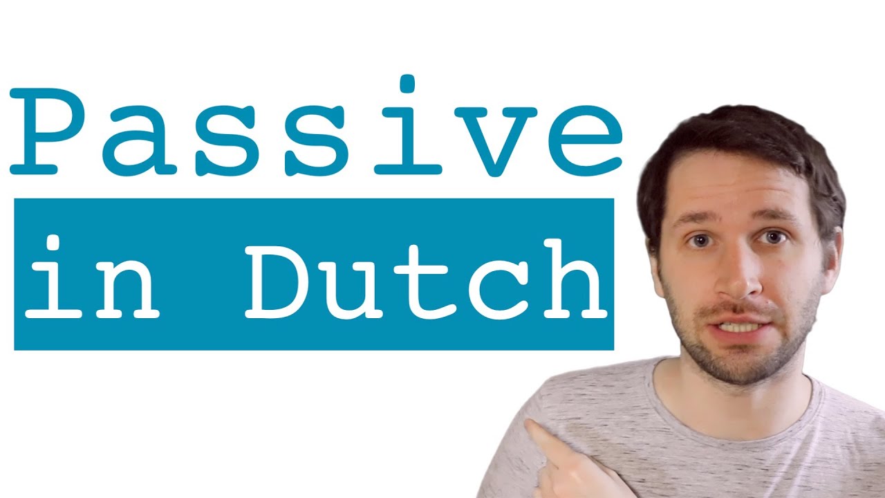 Passive in Dutch (A2 lesson)
