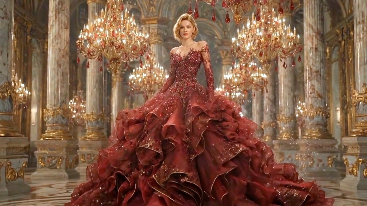 12 Birthstone Dresses 💎✨ Princess Fashion Show | Cinematic Fantasy Fashion