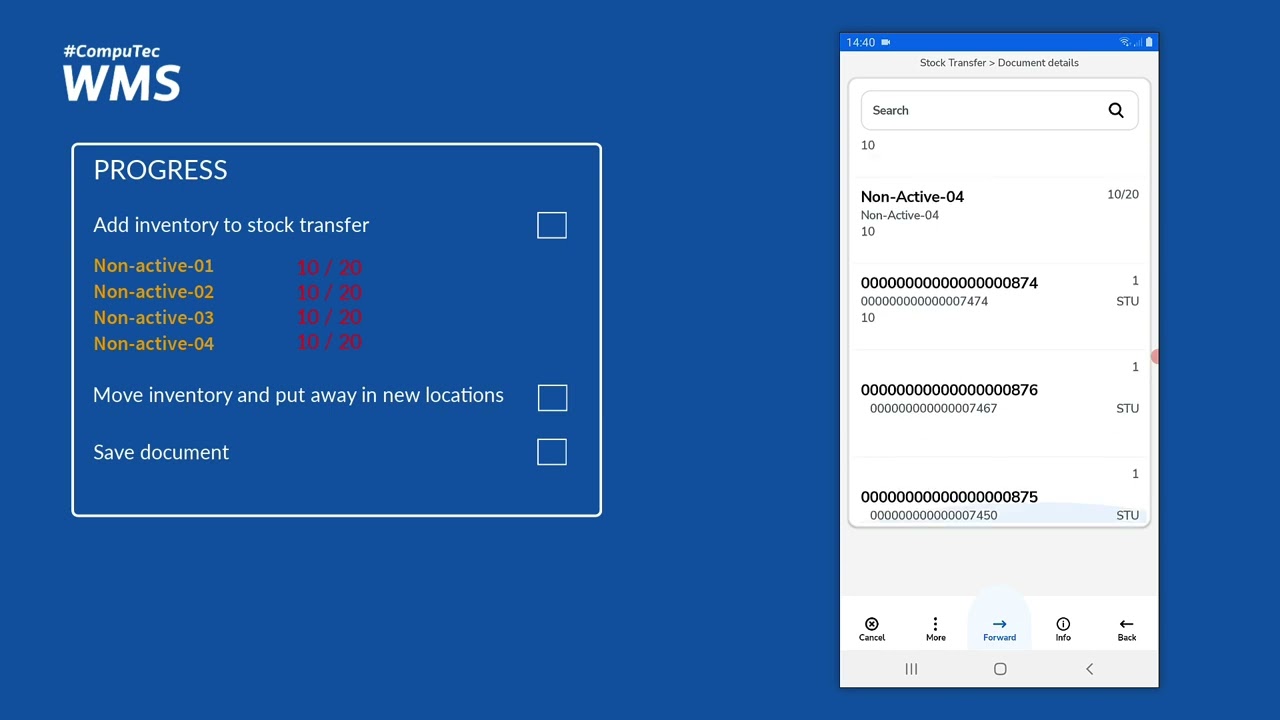 CompuTec WMS SU Handling Demo