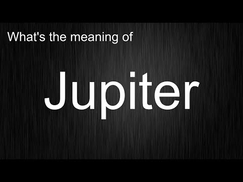 Sound Smart - Learn How to Use "Jupiter" in English Sentences