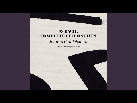 Suite No.1, in G Major (transposed to D Major) , BWV 1007 III. Courante