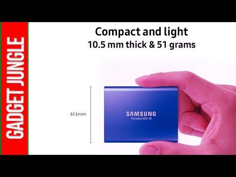 The Best External Hard Drive - Samsung T5 Portable SSD Review