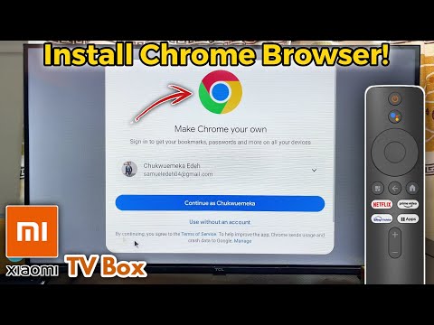 Xiaomi TV Box: How to Download & Install Google Chrome Browser