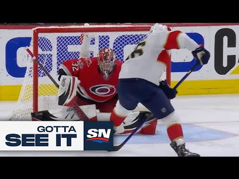 GOTTA SEE IT: Panthers' Sasha Barkov Fakes Between His Legs To Score Unreal Goal In Game 2