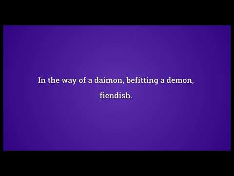 Daimonic Meaning