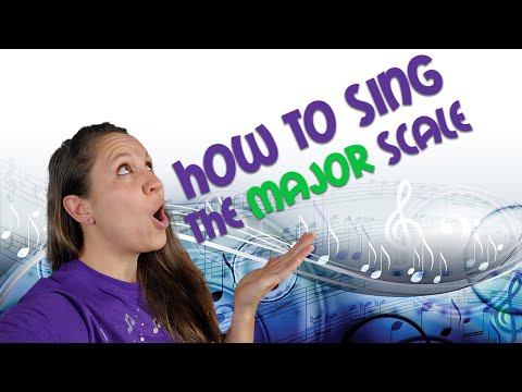 How To Sing the Major Scale - Singing The Major Scale - Aural Skills ...
