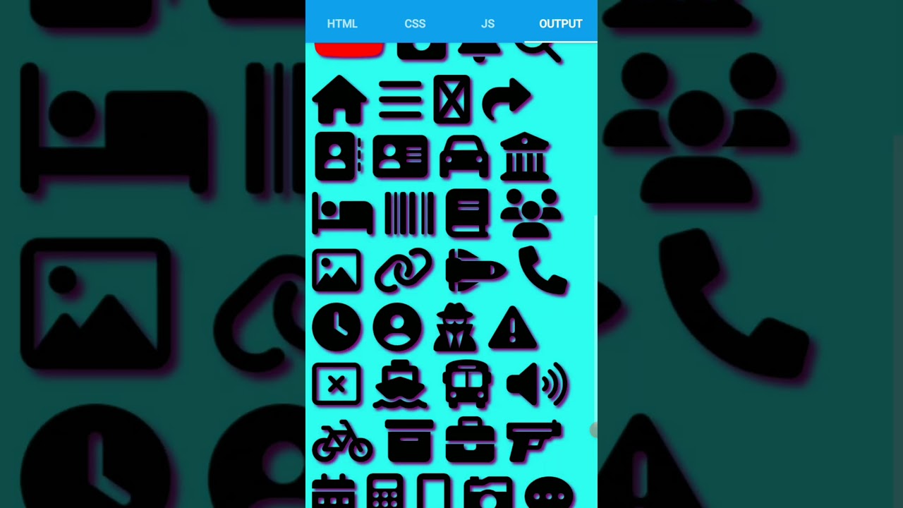 How to add icons in Html. #htmlcss #coding #webprogramming #Algo_prep #webdesign #css #google_icons