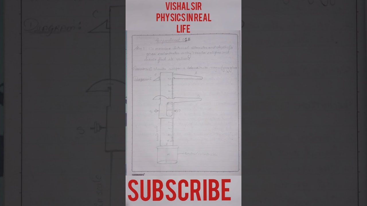 11th Class Physics Practical 1-B (2023-24)