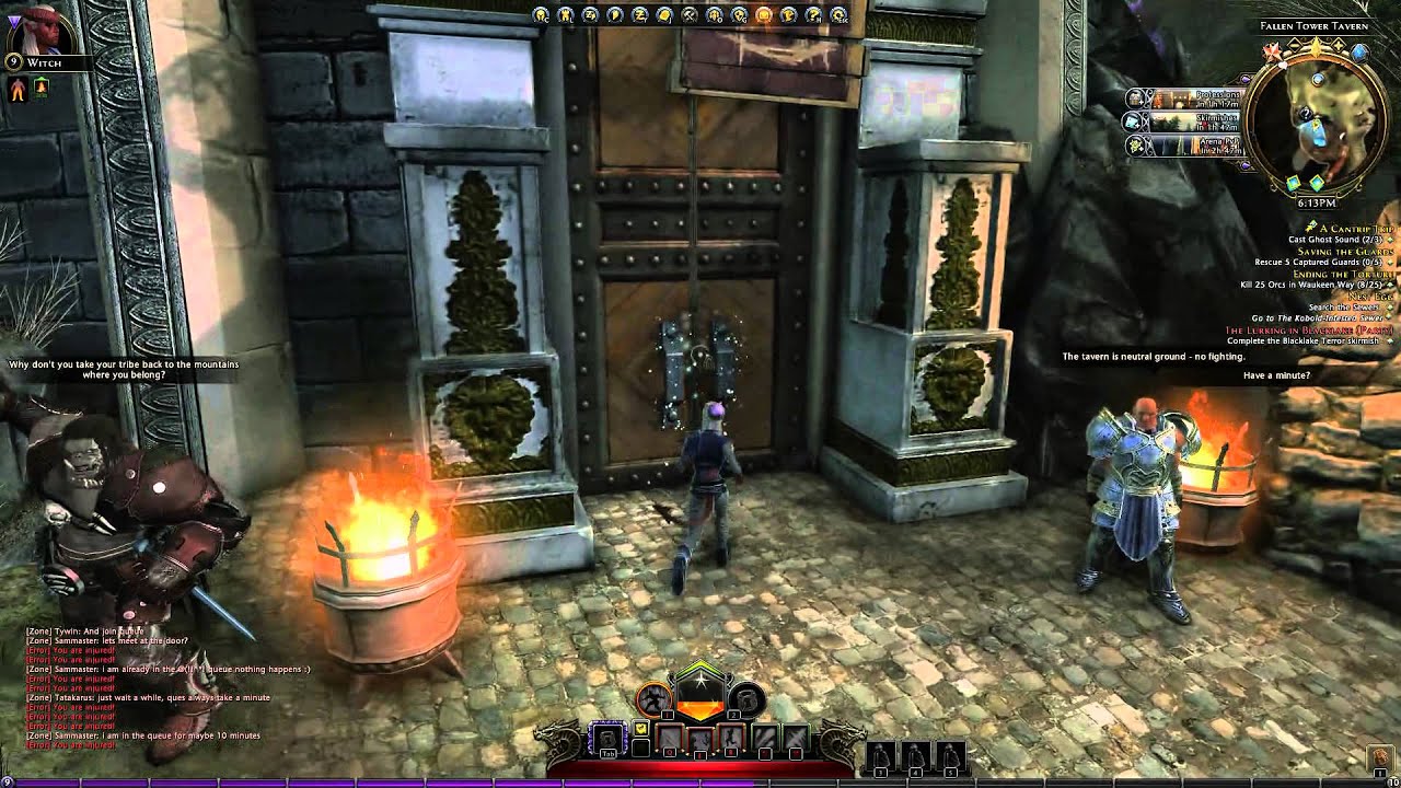 Neverwinter online — Control Wizard, Tiefling, [Part 1]