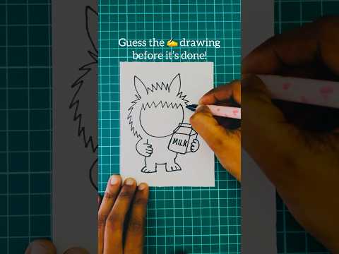 How To Draw Easy Labubu Milk Drawing 😻 #shorts #labubu #drawing #howtodraw