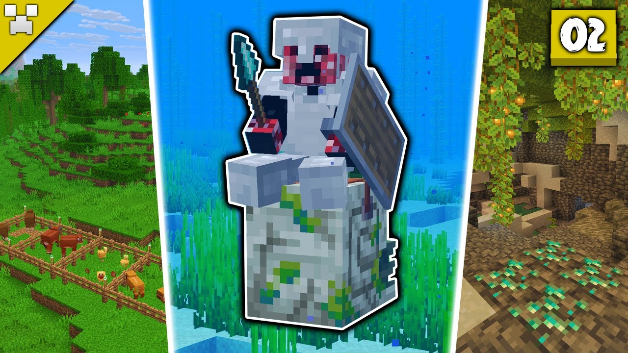 The NEW Zombie Nautilus! | Python's World S2 (Minecraft Survival Let's Play)