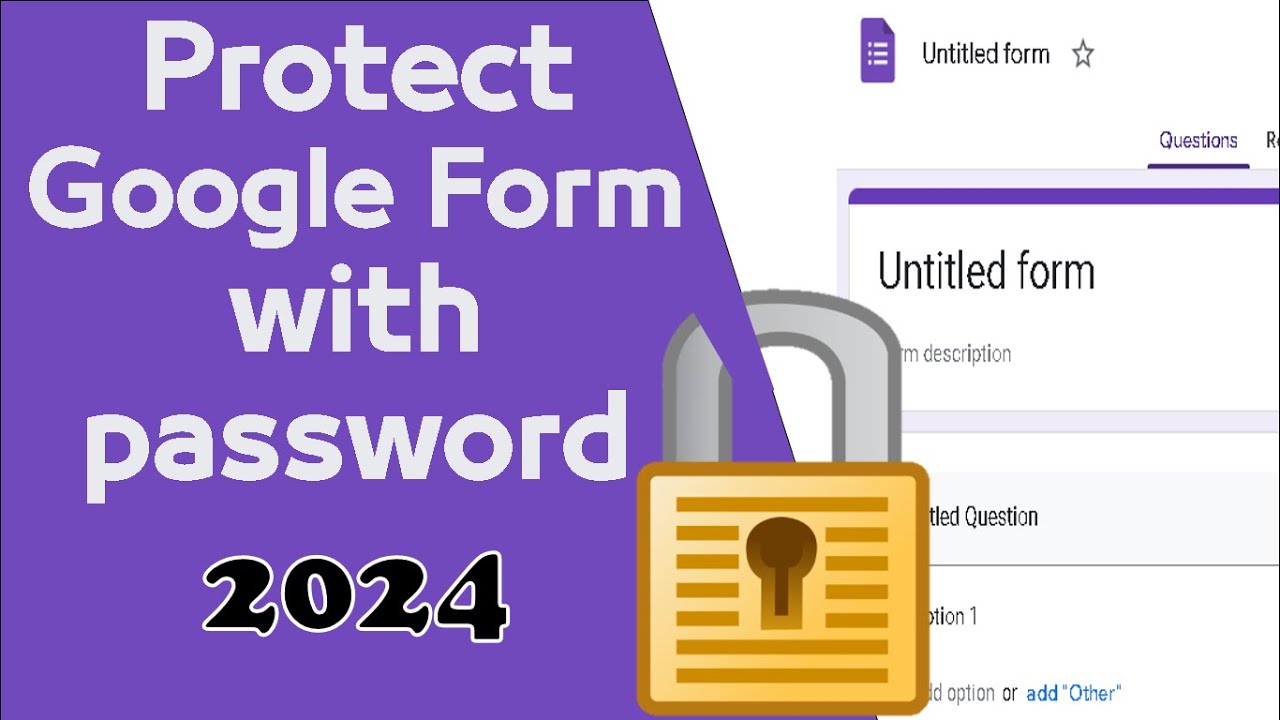 how to set password to a google form